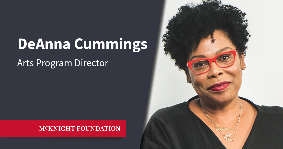 McKnight Welcomes DeAnna Cummings as Program Director of Arts - McKnight Foundation